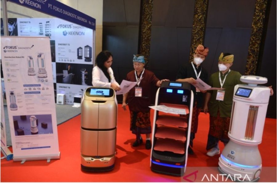Pameran Food, Hotel dan Tourism Bali Jadi Ajang Perkenalan Produk Robot ...