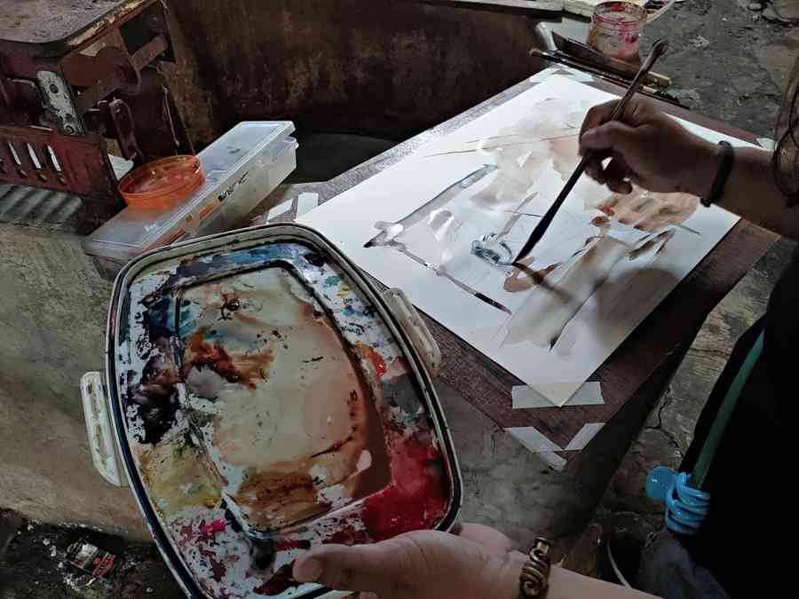 Menyalin Rasa Lewat Sapuan Cat Air | Pilar.ID