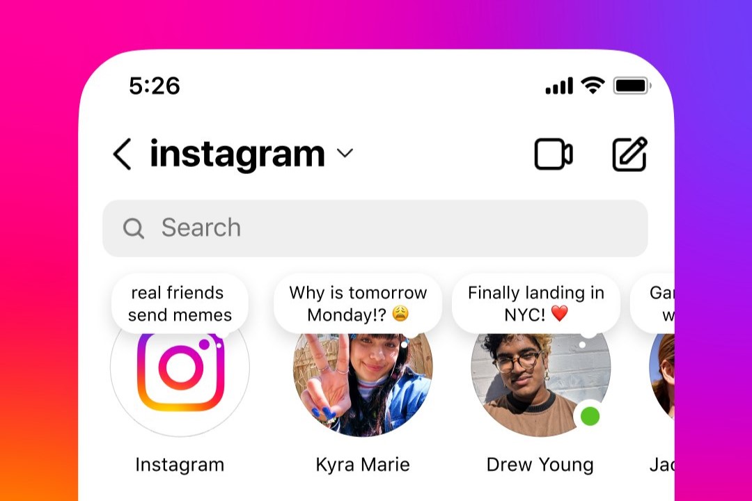Cara Menggunakan Instagram Notes, Tampilkan Catatan Singkat Maksimal 60 ...
