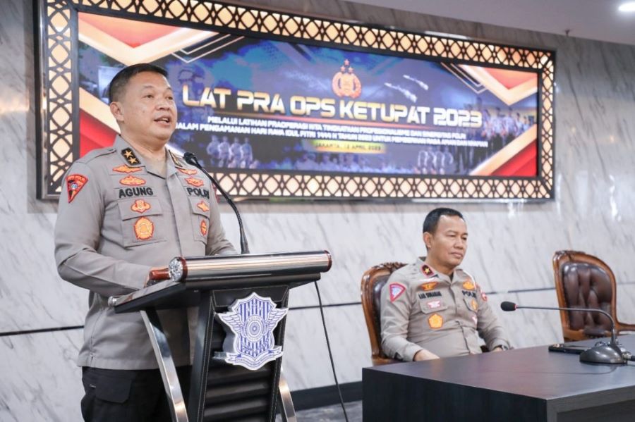 Polri Lakukan Latihan Pra Operasi Ketupat 2023 | Pilar.ID