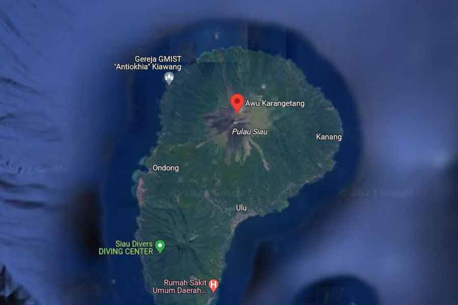 Aktivitas Gunung Karangetang Meningkat, Warga Diminta Waspada | Pilar.ID