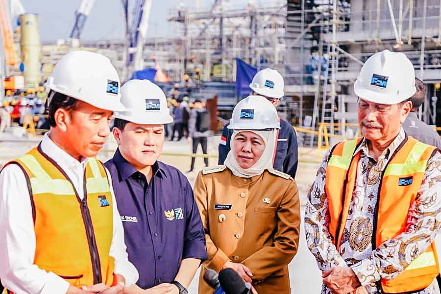 Groundbreaking Pabrik Foil Tembaga dan Smelter di JIIPE Gresik | Pilar.ID